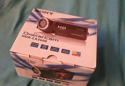 Видеокамера sony hdr-cx360E