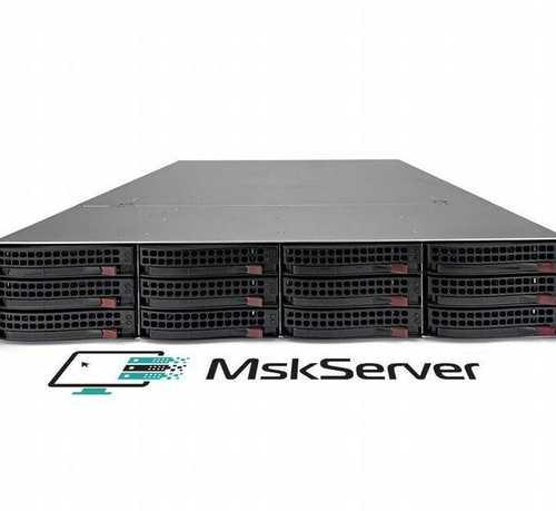 Сервер Supermicro 6029U-TR4 2xGold 6252N 16Gb