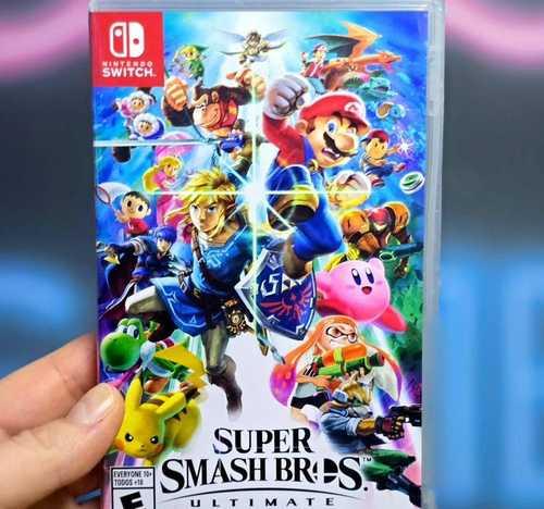 Super smash bros ultimate картридж для Nintendo