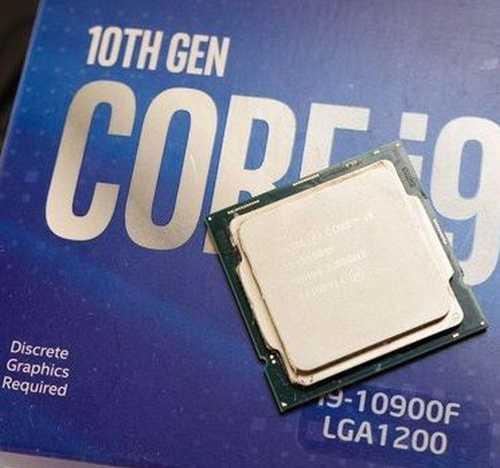 Intel Core i9-10900F BOX LGA1200 20т.р самовывоз