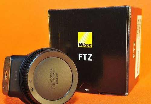 Адаптер Nikon FTZ состояние нового