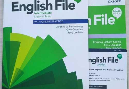 English File Intermediate+code the 4th edition