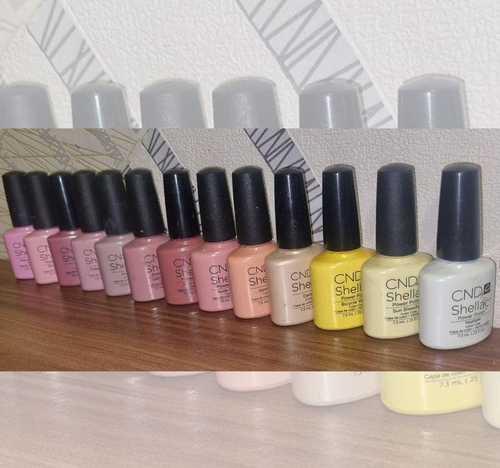 Гель лак для ногтей пакетом shellac cnd бу