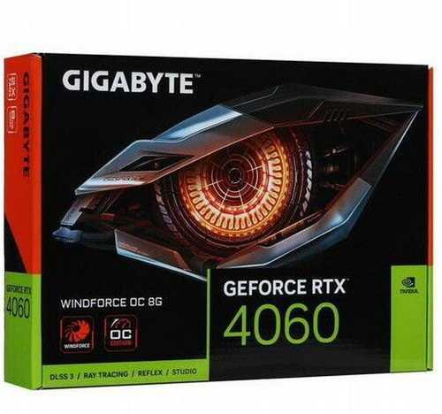 Gigabyte nvidia GeForce RTX 4060 8гб Windforce