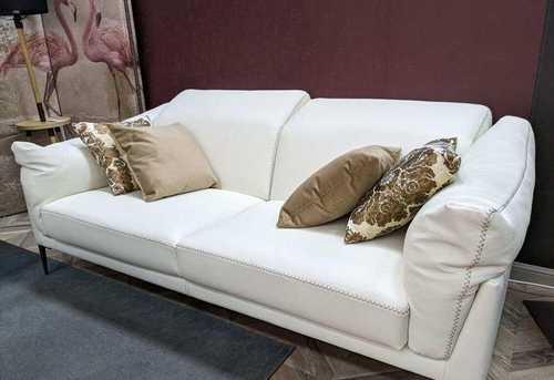 Итальянский кожаный диван Elisir. Бренд Calia Ital