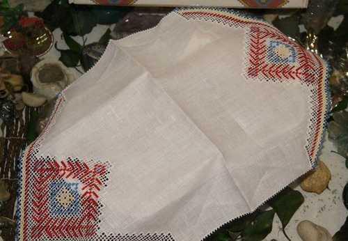 Сухарница с салфеткой калужский сувенир