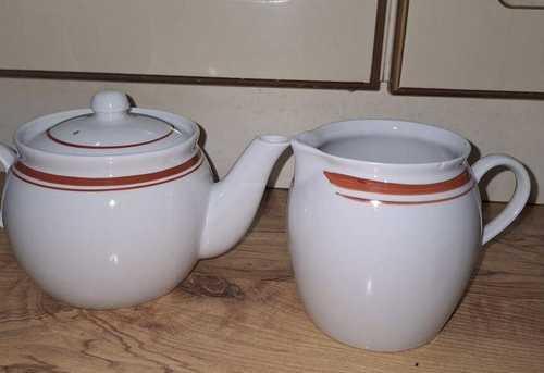 Заварочный чайник молочник СССР винтаж