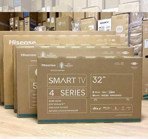 Телевизоры Hisense Новые SMART TV 4K