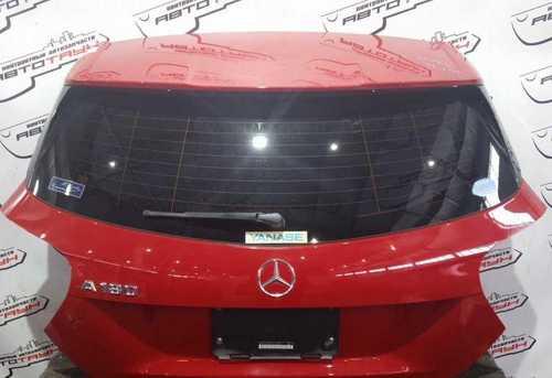 Дверь задняя mercedes A-class W176 красный, 589U S