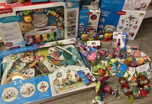 Новые развивающие игрушки tiny love, fisher price