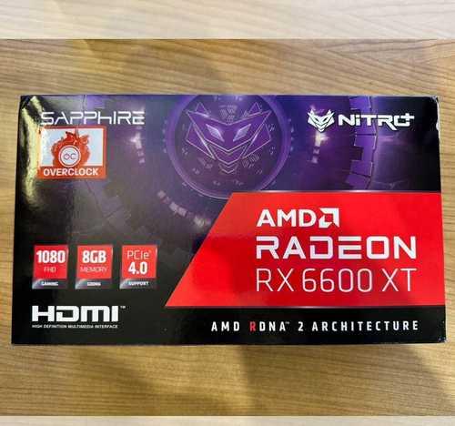 Видеокарта Sapphire Radeon RX 6600 XT 8 гб