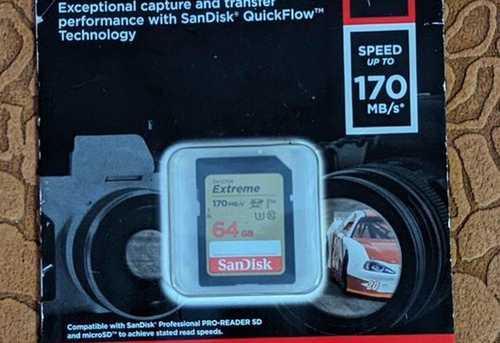 Sandisk extreme pro 64gb