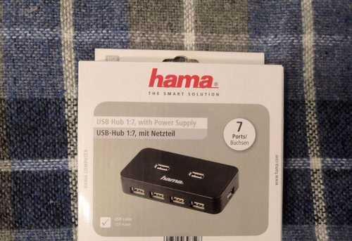 Разветвитель USB hama Hub