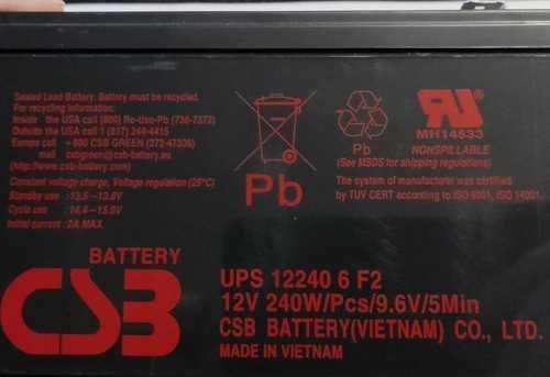 Батарея CSB UPS 122406 F2