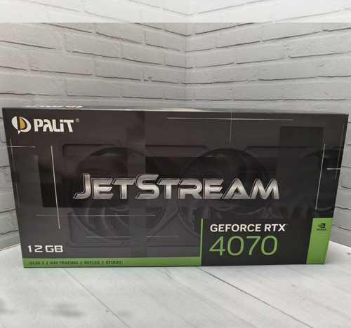 Palit RTX 4070 jetstream (Новая, гарантия)