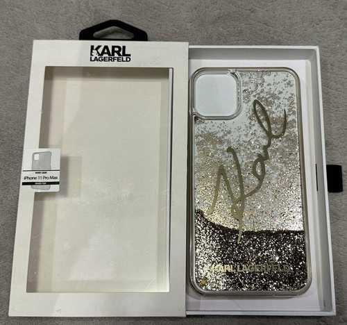 Чехол iPhone 11 pro max Karl Lagerfeld