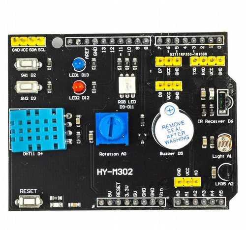 Многофункциональная плата расширения DHT11 LM35 Вл