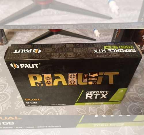 Видеокарта rtx 2060 super 8gb Palit dual