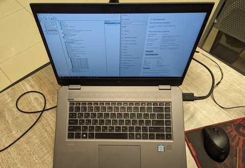 HP zBook Studio G5 i7-8850h\32gb\512\P1000-4Gb