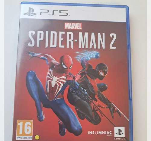 Spider man 2 ps5 диск на русском