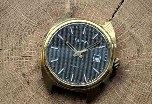 Золотистая Слава - мужские наручные часы СССР