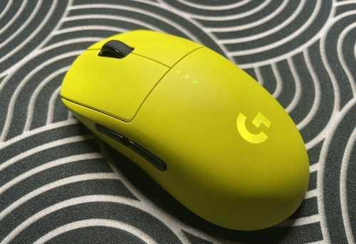 Logitech g pro wireless yellow