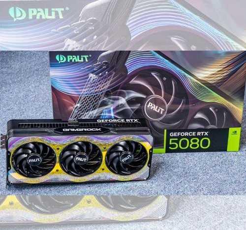 Palit Видеокарта GeForce RTX 5080 gamerock OC