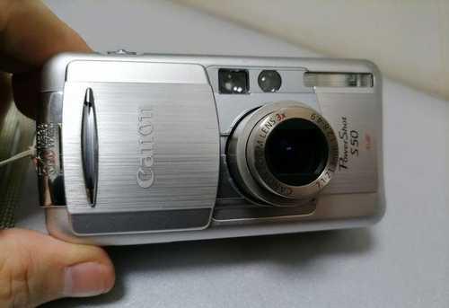Canon PowerShot S50 цифровой фотоаппарат