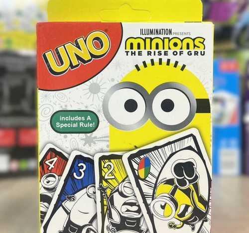 Настольная карточная игра " UNO. minions "