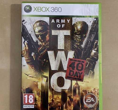 Игра Army of two (40 day) на Xbox 360