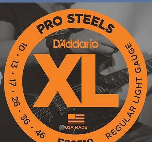 DAddario XL PRO steel EPS510 10-46 струны для эле