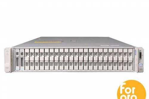 Сервер cisco UCS c240 M5 24SFF 2x6162 Gold 1024GB