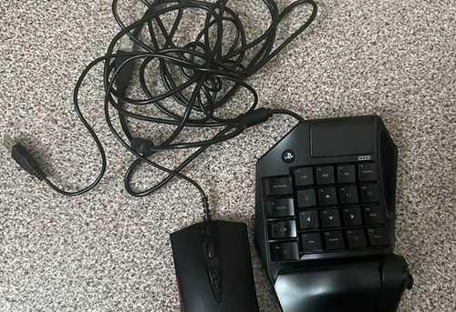 Клавиатура и мышь для Sony Playstation 4