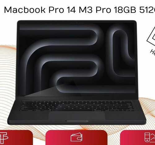 Macbook Pro 14 m3 Pro 18Gb 512Gb Русская раскладка