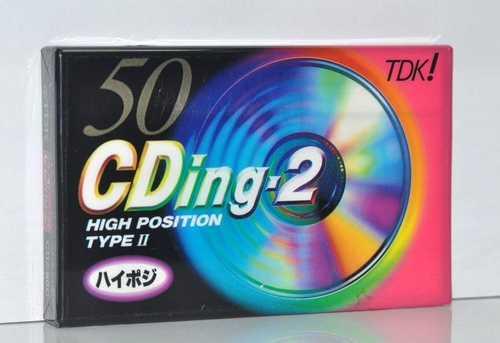 Аудиокассета TDK CDing-2 50 japan market (3517)