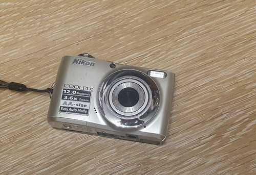 Фотоаппарат Nikon L22 для ретро фото почти новый
