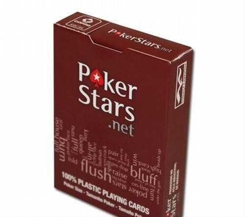 Карты Pokerstars для покера 100 процентов пластик