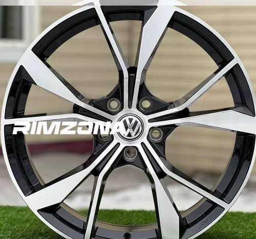 Литые диски в стиле Volkswagen R20 5x112 ave