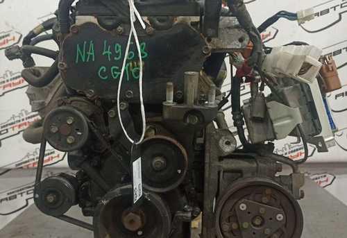 Двигатель nissan CG10-DE march K11 WK11 2WD 1010BA