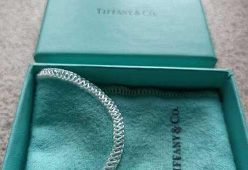 Запонки серебро Tiffany