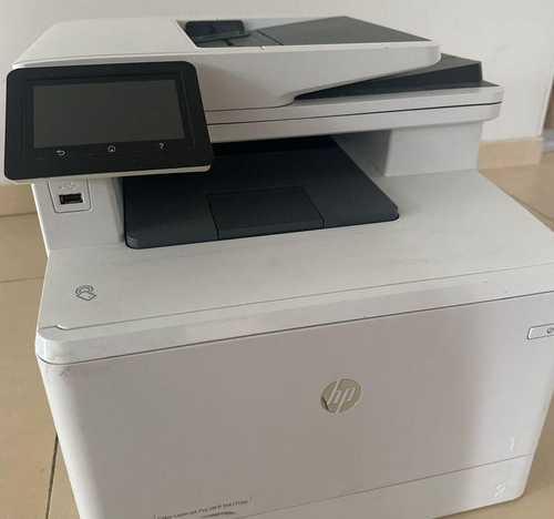 HP Color LaserJet MFP M477fdw и картриджы HP