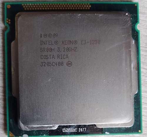 Процессор xeon e3 1230