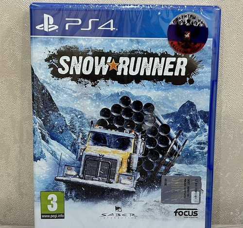 Snowrunner ps4 Новый диск