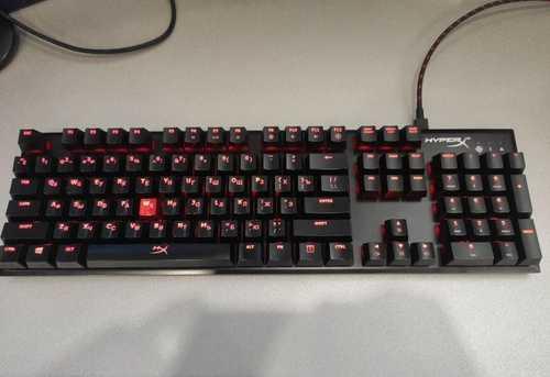 Игровая механическая клавиатура Hyper x alloy fps