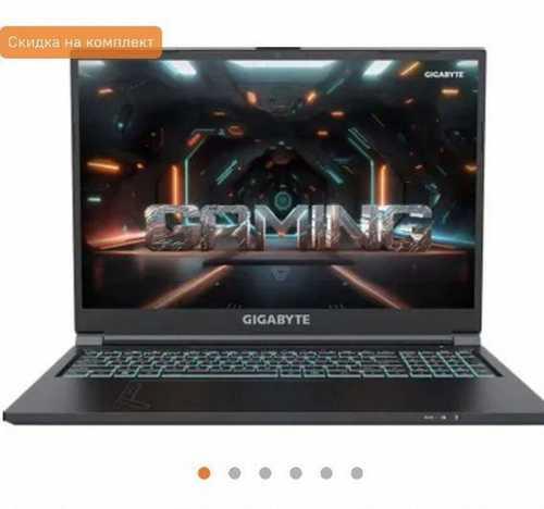 Новый игровой ноутбук Gigabyte G6 MF MF-H2KZ854KD