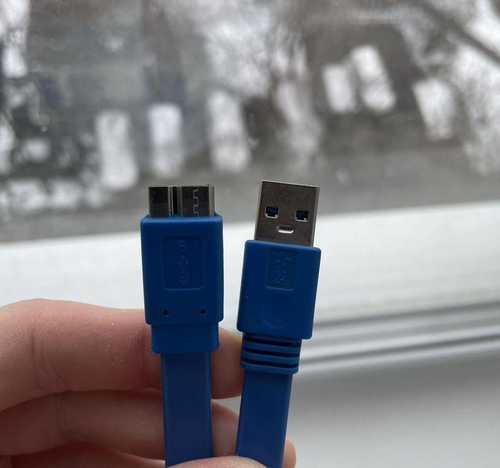 Кабель USB3 Micro-B plug