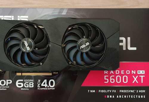 Видеокарта Asus dual rx5600xt