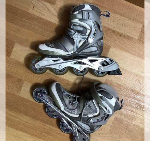 Роликовые коньки rollerblade как новые 37,5