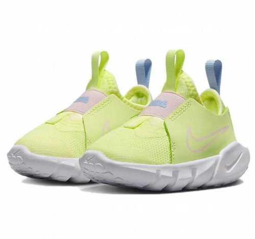 Кроссовки детские nike flex runner желтые