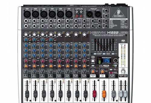 Behringer X1222USB микшерный пульт с FX USB